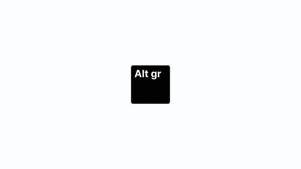 Tastene Windows-tasten, Alt, Space og Alt Gr – veiledning fra Kakadu ...