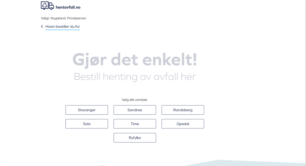 Slik bestiller du henting av avfall – veiledning fra Stavanger kommune ...